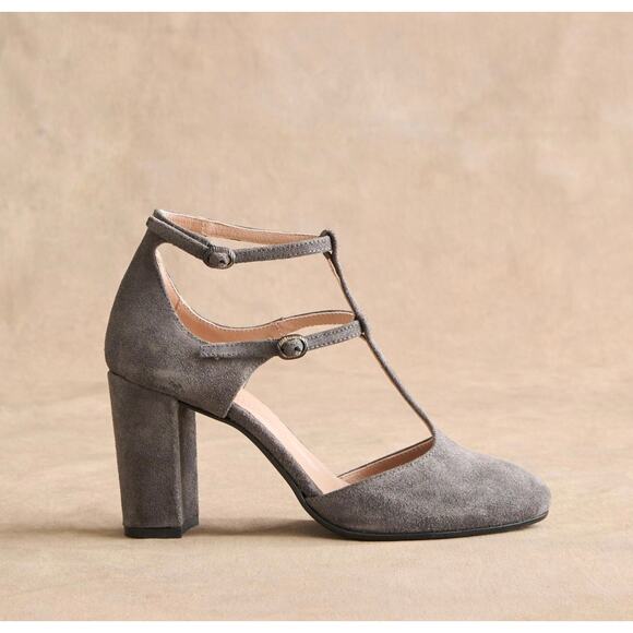 Sundance | Shoes | Sundance Womens New Gray Suede Leather Tatiana T ...